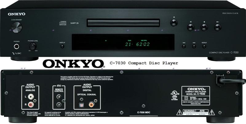 Onkyo C-7030 Noir - Platine CD Onkyo sur Materiel.net